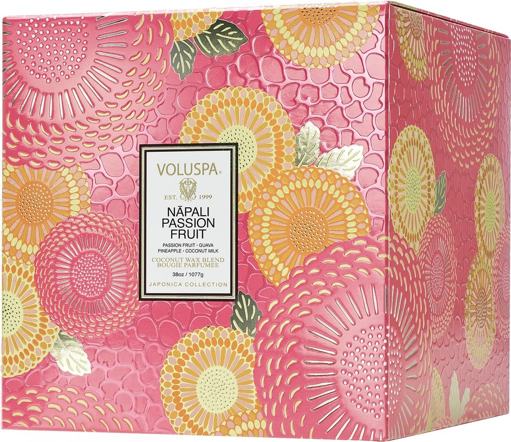 Voluspa svíčka Nāpali Passion Fruit, 1077 g