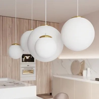 Závěsné svítidlo SOLLUX UGO 30 zlaté E27 1x60W bez žárovky SL.0716