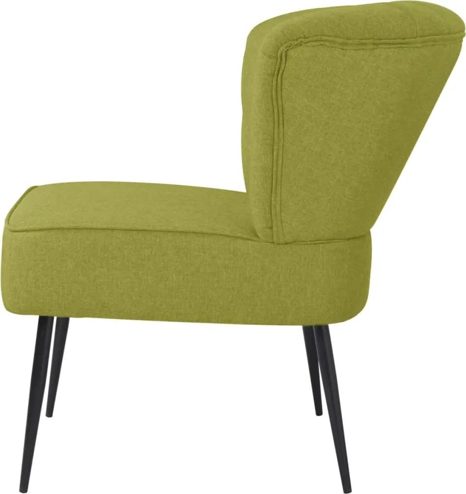 vidaXL Koktejlová židle textil [244099] Barva: Zelená