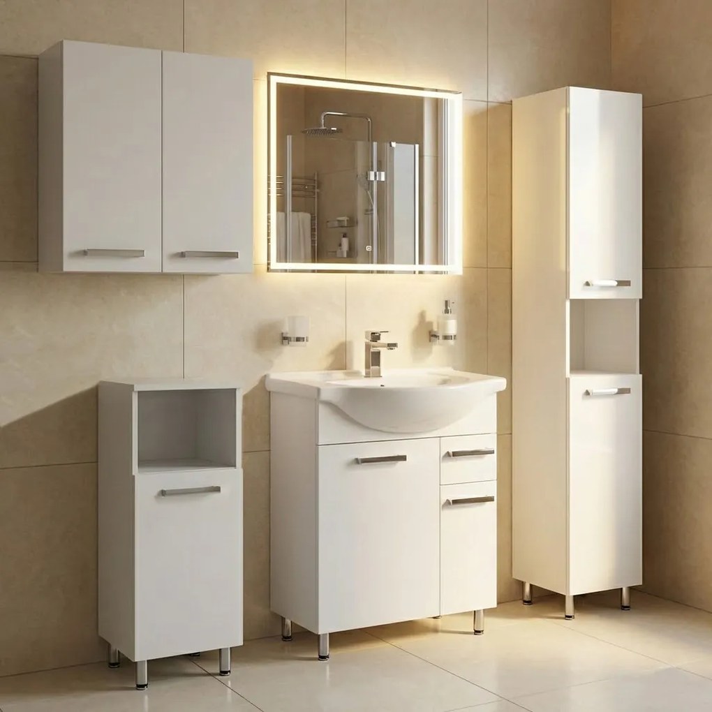 Comodo Doplňková koupelnová skříňka horní Luka H 50