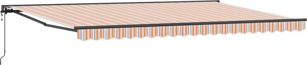 Rám markýzy Modrá a Oranžová 500 × 300 cm 3331296