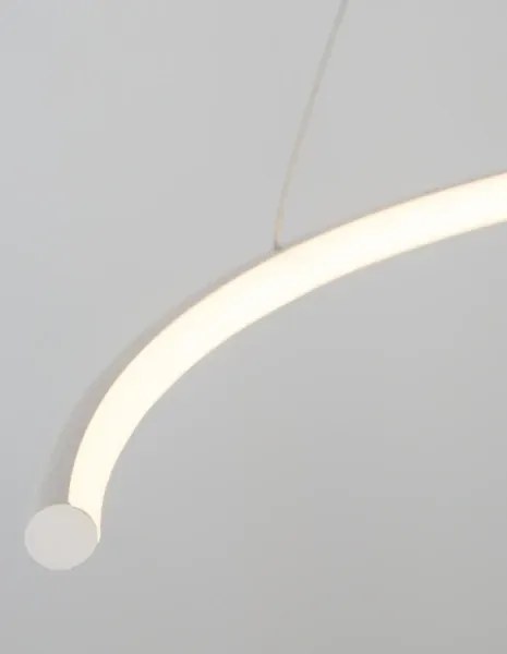 LED lustr Breda 70 bílé