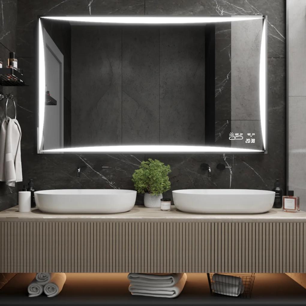 Zrcadlo do koupelny s LED osvětlením M5 premium