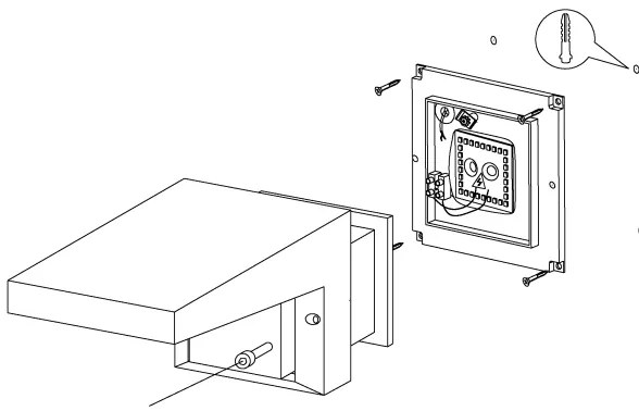 Eglo 95097 - Venkovní nástěnné svítidlo DESELLA 1 LED/10W/230V IP54