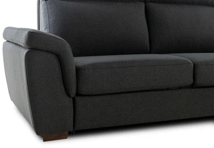 Rohová sedací souprava AZZURRA br. FIORELLO s rozkladem na každodenní spaní, levá, 140, tm. zelená (enjoy new lux - 58 forest)