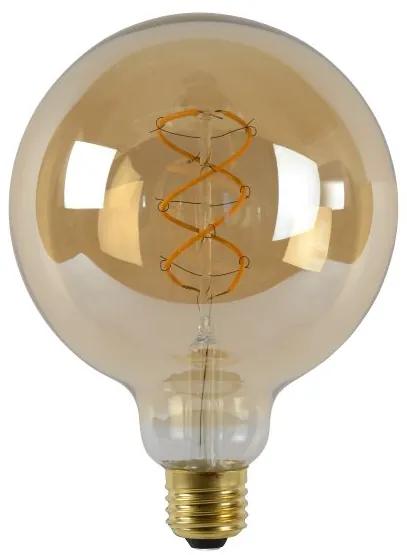 EDISON LED žárovka G125 Gold