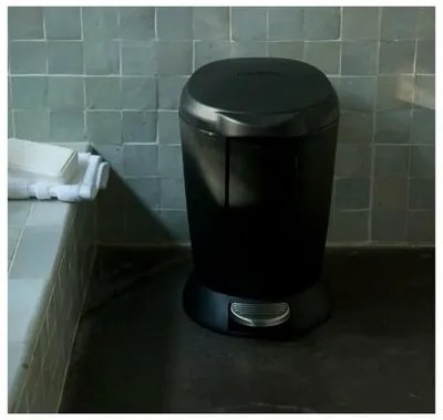 Simplehuman Pedálový koš Slim 6 l, černá