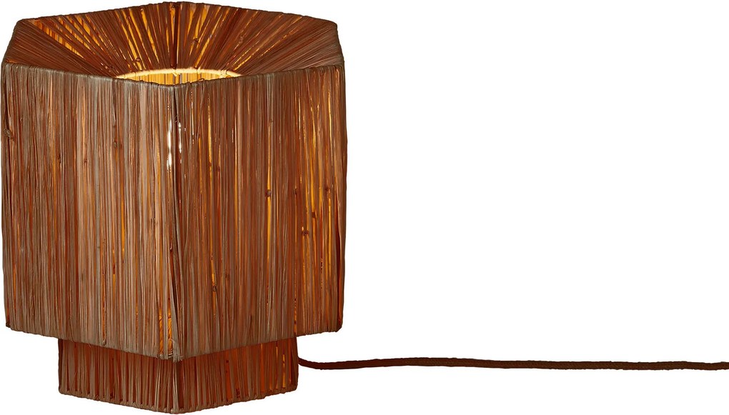 XXXLutz STOLNÍ LAMPA, nožní spínač, E27, 27/27/26 cm Good & Mojo - Online Only svítidla - 004315009306