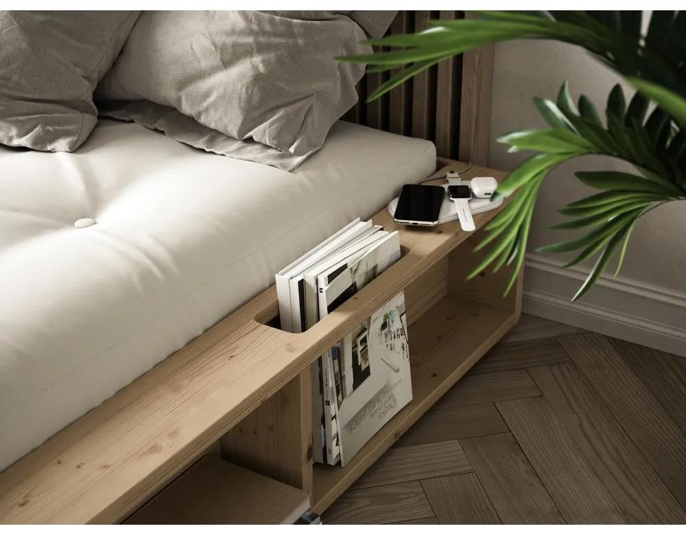 Dvoulůžková postel s roštem 140x200 cm Ziggy - Karup Design