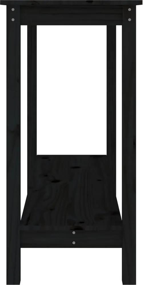 vidaXL Konzolový stolek 110x40x80 cm masivní borové dřevo [822286] Barva: medová hnědá