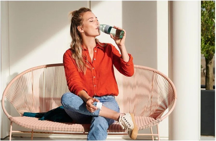 Světle modrá plastová lahev 500 ml Ellipse – Mepal