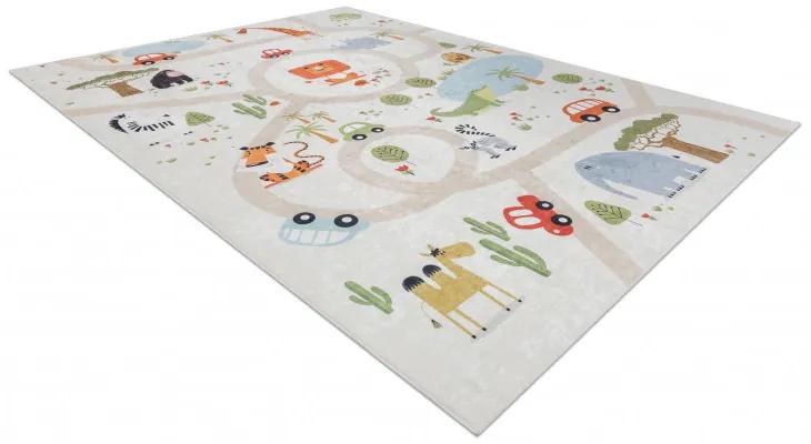 Dywany Łuszczów Dětský kusový koberec Bambino 1165 Zoo - 120x170 cm