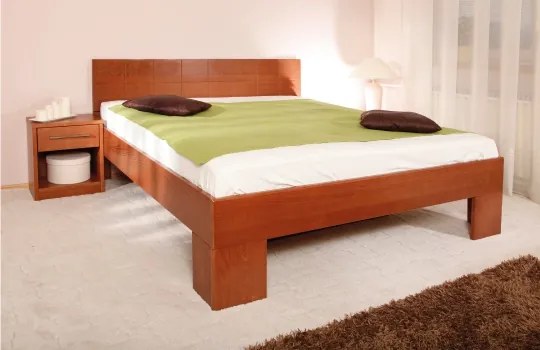 Masivní postel s úložným prostorem Varezza 6B (v.44) - 80/90/100x200cm - 80 x 200cm