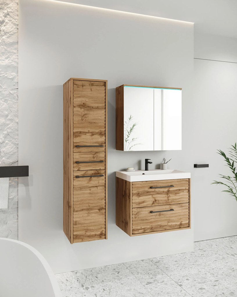 XXXLutz KOUPELNA dub wotan P & B - Online Only koupelnové sety - 002778002601