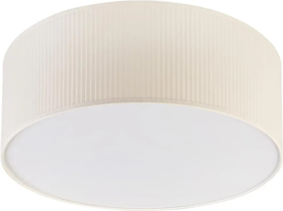 Stropní svítidlo SIRJA PLISADO 2xE27/15W/230V pr. 35 cm krémová