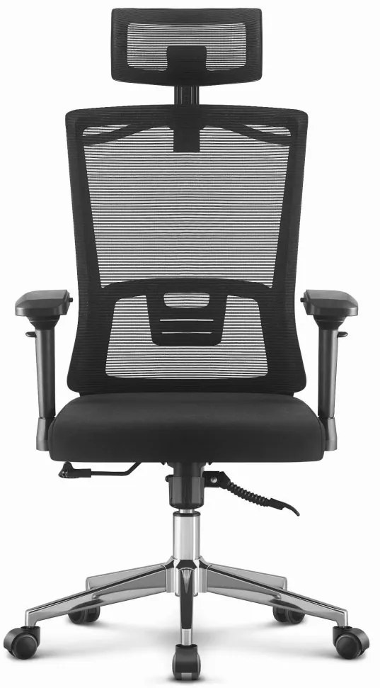 Ergonomická otočná kancelářská židle HC- 1027 BLACK MESH