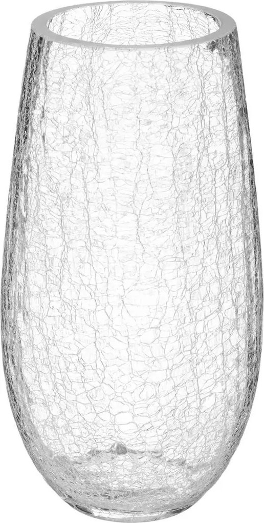váza s rozbitým skleněným motivem, průměr 14 cm