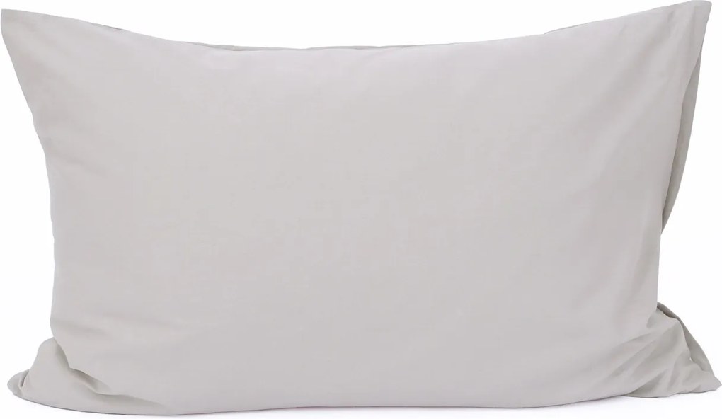 MK Lůžkoviny Bavlněný povlak na polštář Renforcé 50 x 70 cm - Jasmine světle šedá
