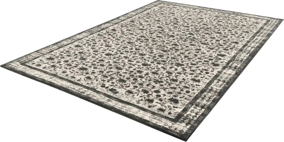Antracitový vlněný koberec 200x300 cm Agnus Classic – Agnella