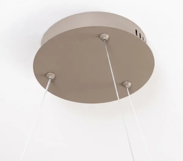 BRILAGI - LED Stm lustr na lanku FALCON SLIM LED/42W/230V pr. 50 cm béžová + DO