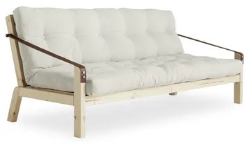 sofa POETRY by Karup - 100*200 cm natural (přírodní) + futon natural 701