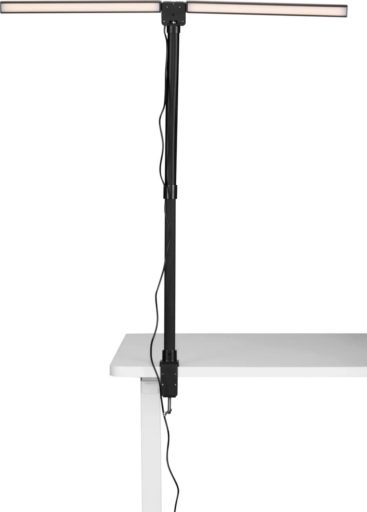 XXXLutz LED SVÍTIDLO SE SVORKOU, dálkový ovladač, dotykový stmívač, 80/35/71,5 cm Novel - Stolní lampy - 0083680201