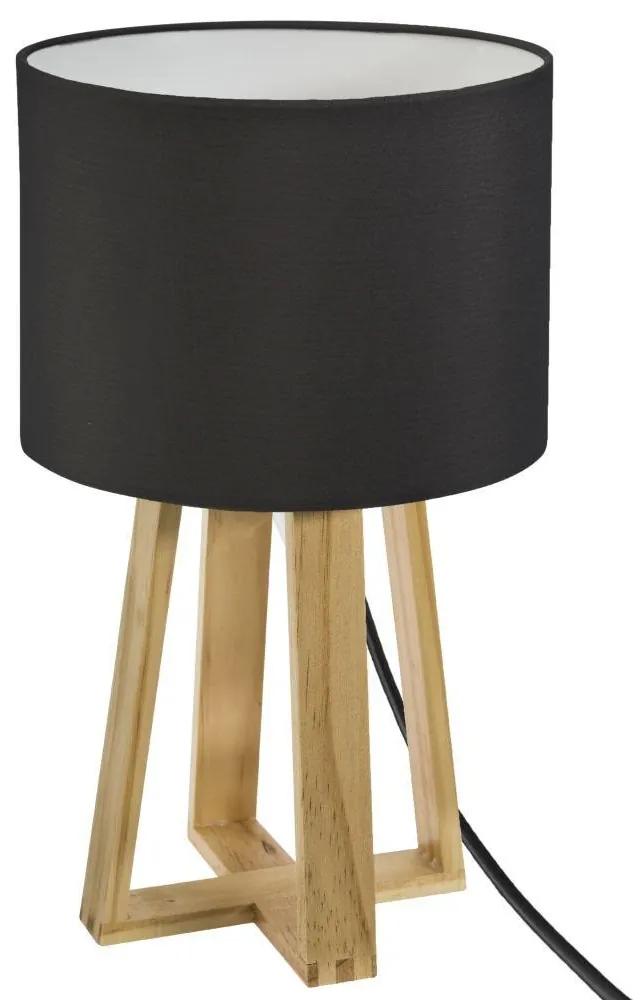 Noční lampa Molu černá 34,5 cm