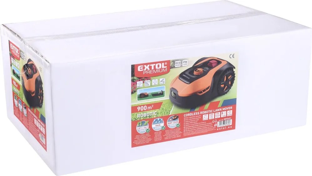 EXTOL PREMIUM Sekačka aku robotická 900m2 8895651