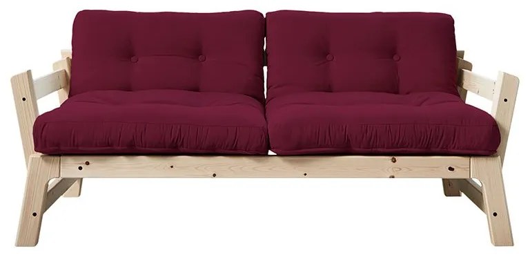  Variabilní pohovka Step Clear lacquered/Bordeaux 70 × 158 × 74 cm KARUP DESIGN