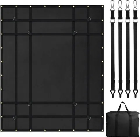 Síť na náklad Zesílené provedení Cargo Net 182,9 × 144,8 cm Nastavitelné přezky