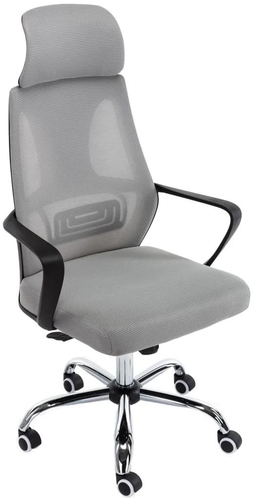Kancelářská židle NIGEL šedá
