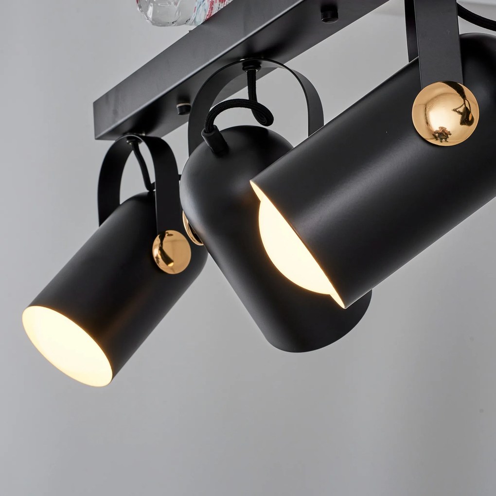 OPVIQ Závěsné osvětlení černé BLACK 414LRC1564