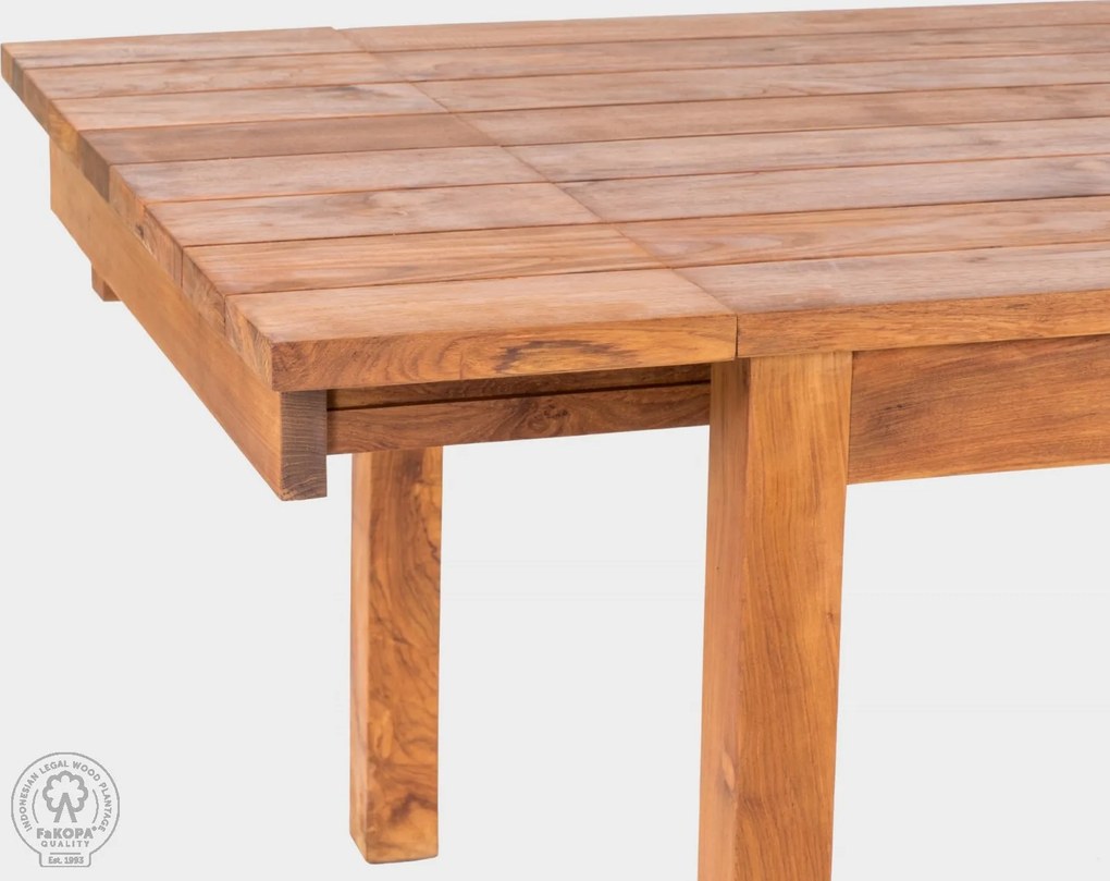 FaKOPA Jídelní stůl ze dřeva - teak Marina