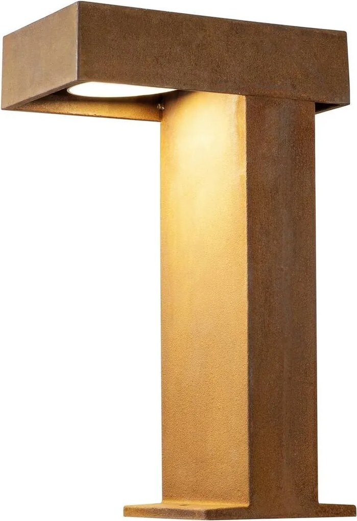LA 1006346 RUSTY® PATHLIGHT 40 LED venkovní stojací svítidlo, rezavě zbarvené, IP55, 3000K - BIG WHITE (SLV)