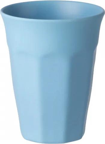 Lunasol - Pohár Octagon modrý 350 ml Bamboo Fiber - Flow (593159)
