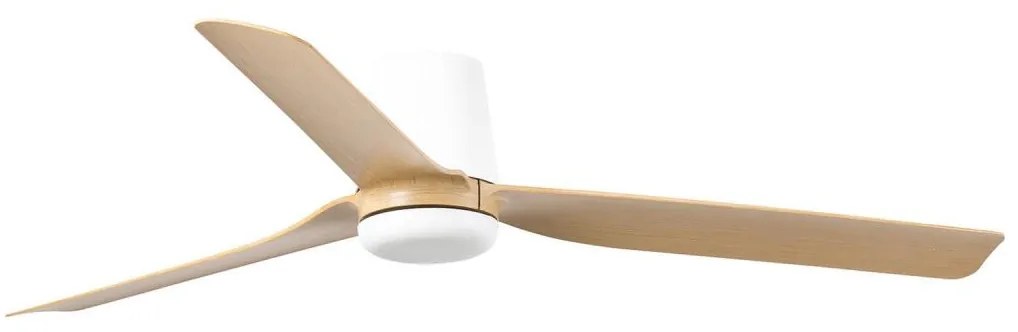 FARO 33829-Stropní ventilátor PUNT TUB M hnědá/bílá pr.130 cm + dálkové ovládání