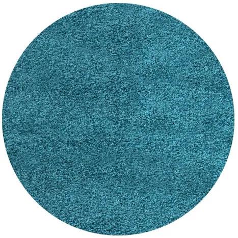 Ayyildiz koberce Kusový koberec Life Shaggy 1500 tyrkys kruh ROZMĚR: 160x160 (průměr) kruh