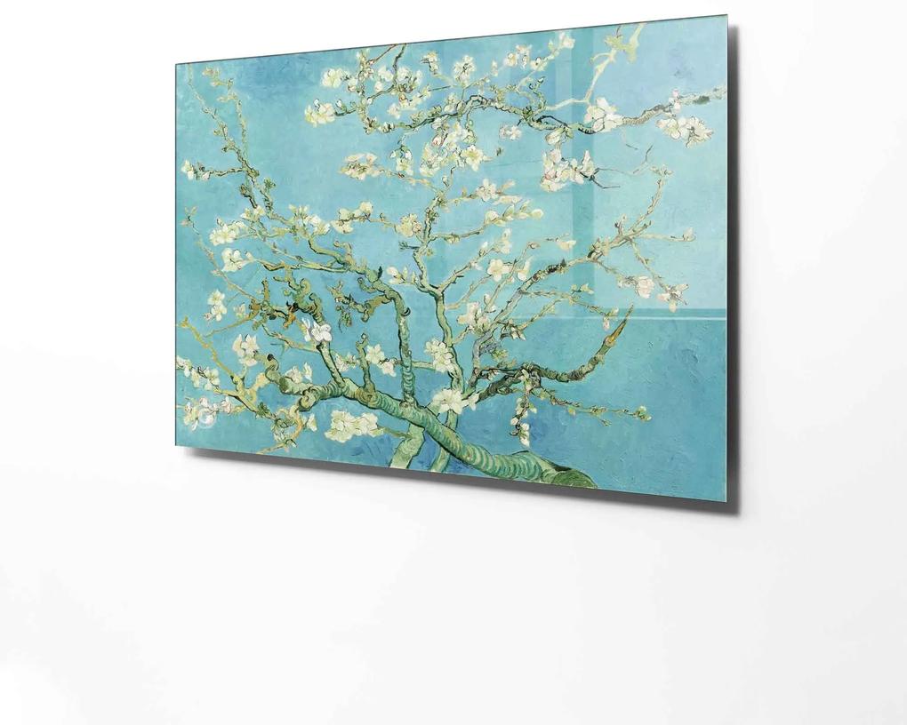 Wallexpert Dekorativní malba z tvrzeného skla UV-037 - 50 x 70, Vícebarevná