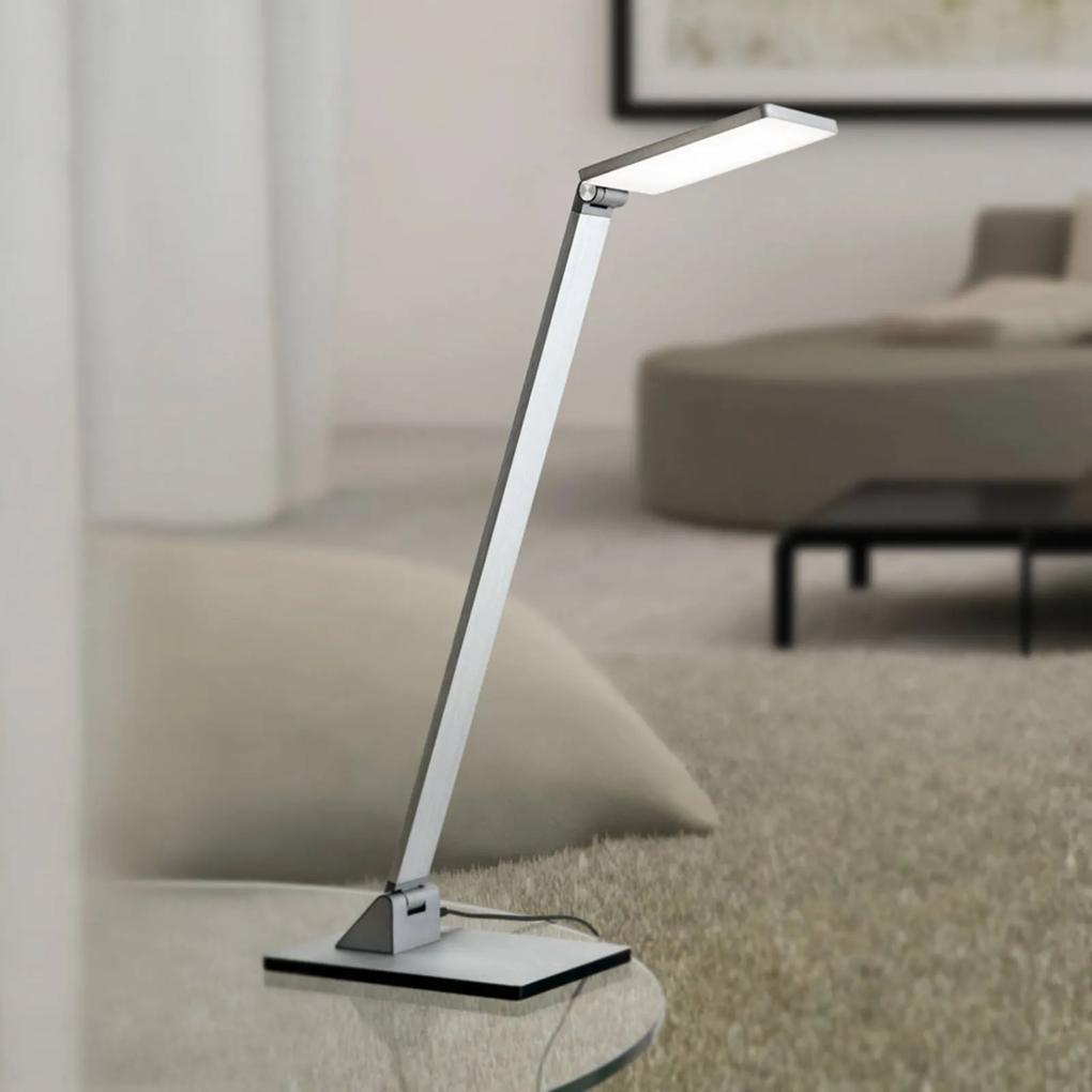 Čtyřstupňově stmívatelná stolní lampa LED Ayana