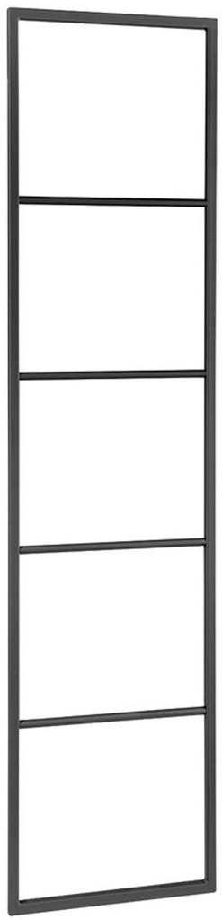 Sapho Ska - Držák ručníků opěrný 42x170 cm, černá mat SKA551