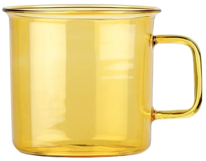 Hrnek Glass 0,35l, žlutý