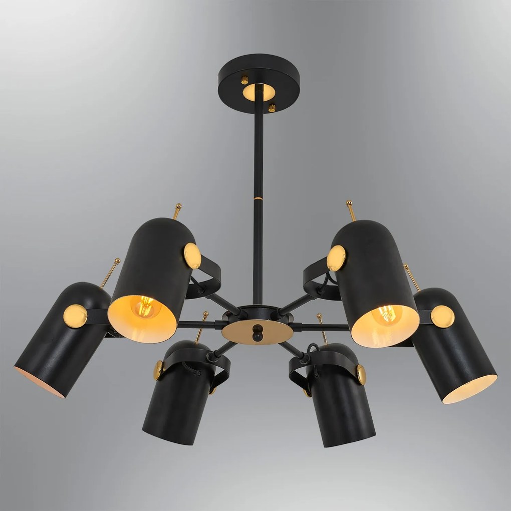 OPVIQ Závěsné světlo BLACK černé 414LRC1570