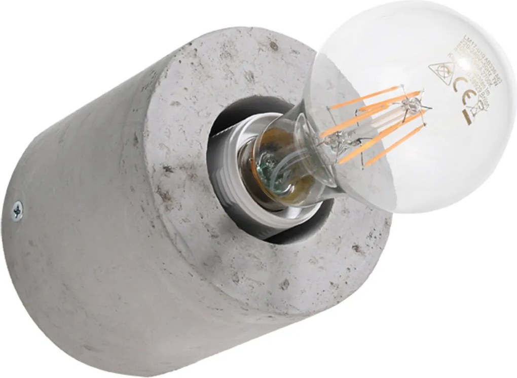 Sollux Lighting Nástěnné svítidlo SALGADO beton