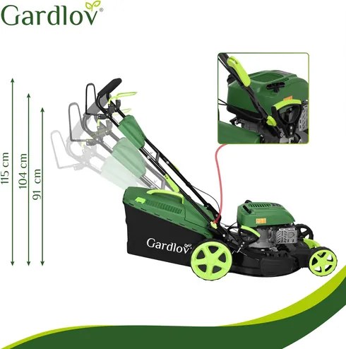 Benzínová sekačka na trávu DriveXPro Gardlov