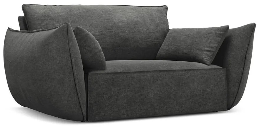 Šedé křeslo Vanda – Mazzini Sofas