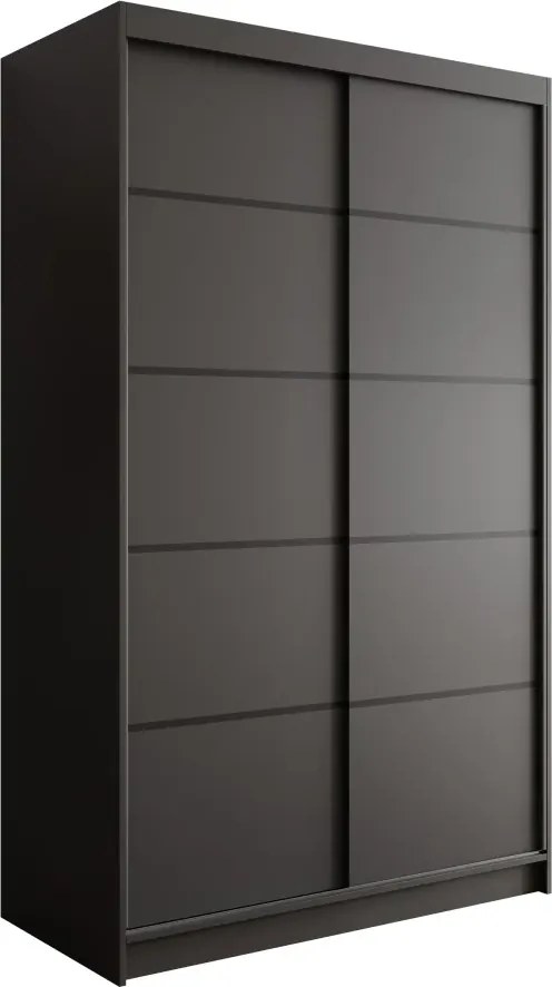Posuvná skříň Lizi 120 černá
