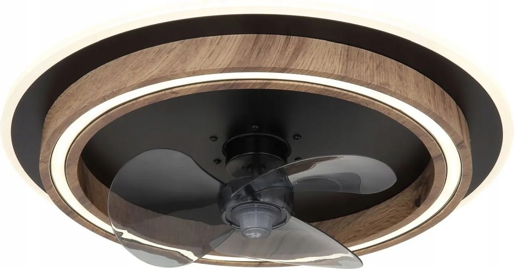 Led stropní ventilátor Bozan 32W s dálkovým ovládáním a regulací barvy světla