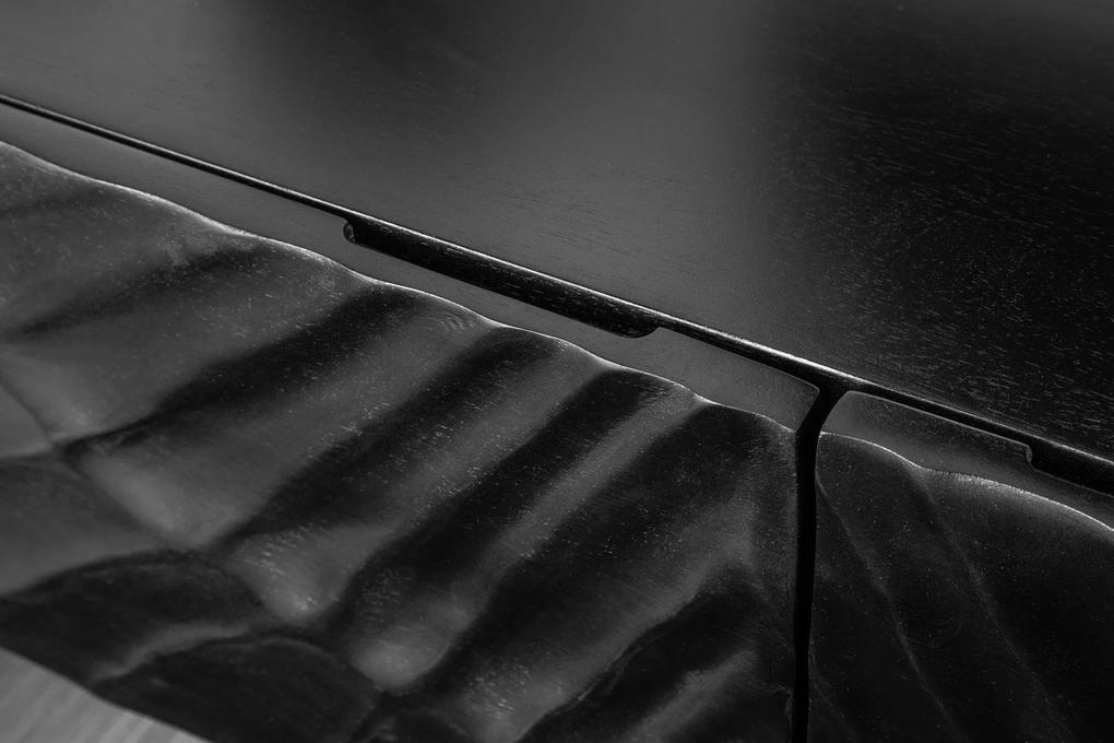 Invicta Interior TV stolek Scorpion 160cm černá mango závěsná