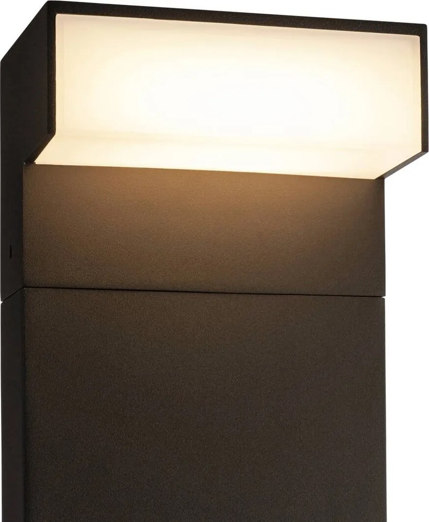 LA 1003538 L-LINE OUT 80 FL Pole venkovní LED stojací svítidlo horizontální antracit CCT switch 3000/4000 K - BIG WHITE (SLV)