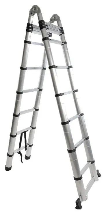 Asist AR99-6560 Teleskopický žebřík-štafle Alu, 5,6 m
